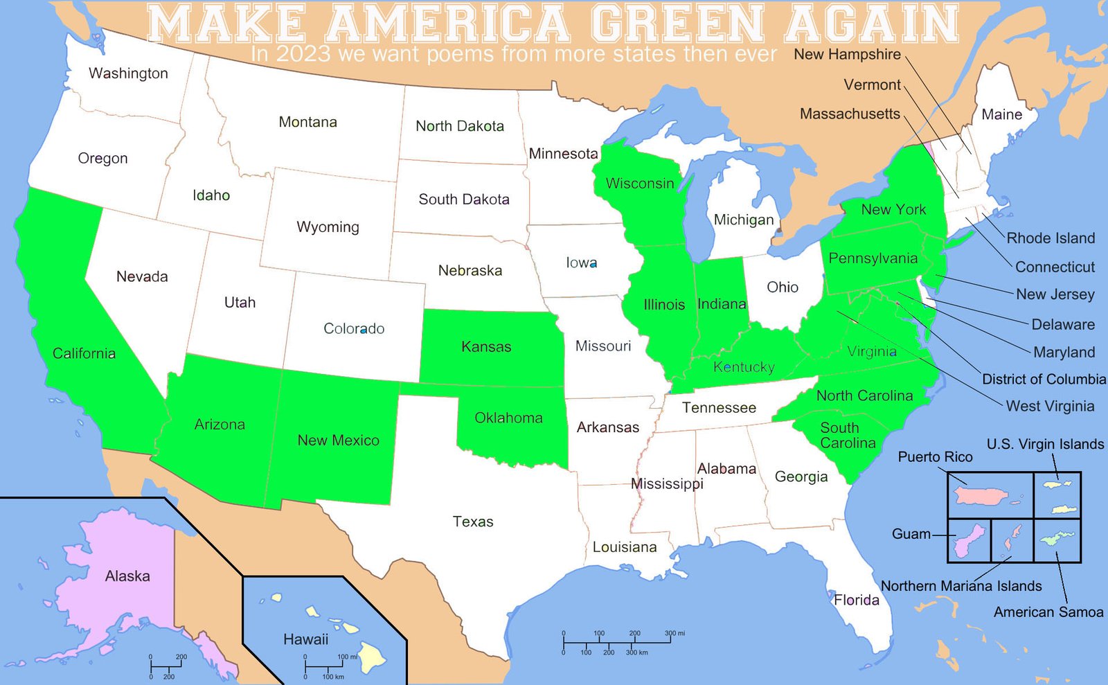 Make America Green Again – Poetry Cab